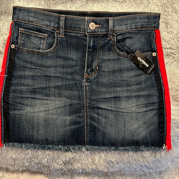 Express | Skirts | Nwt Express Denim Skirt | Poshmark